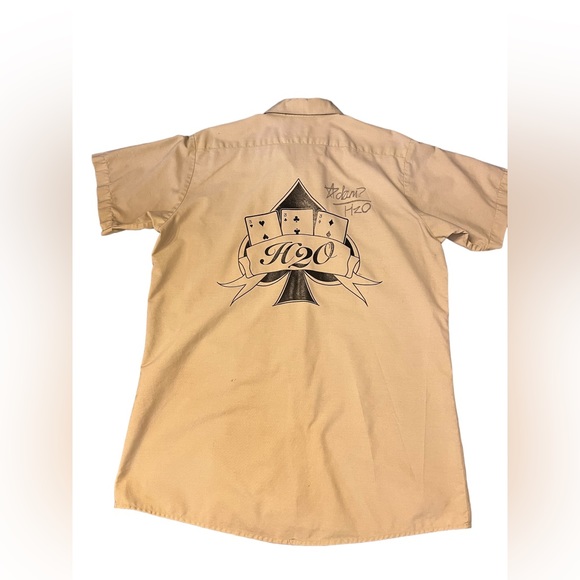 Dickies | Shirts | Signed By Bassist Vintage Hardcore Punk Band H2o ...